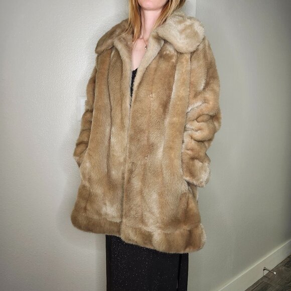 Mar-Del By Rice | Jackets & Coats | Vintage 7s Mardel By Rice Faux Fur ...